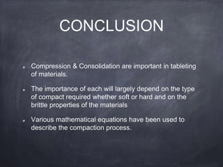 Compression and Compaction | PPTX