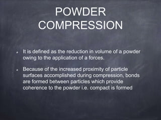Compression and Compaction | PPTX