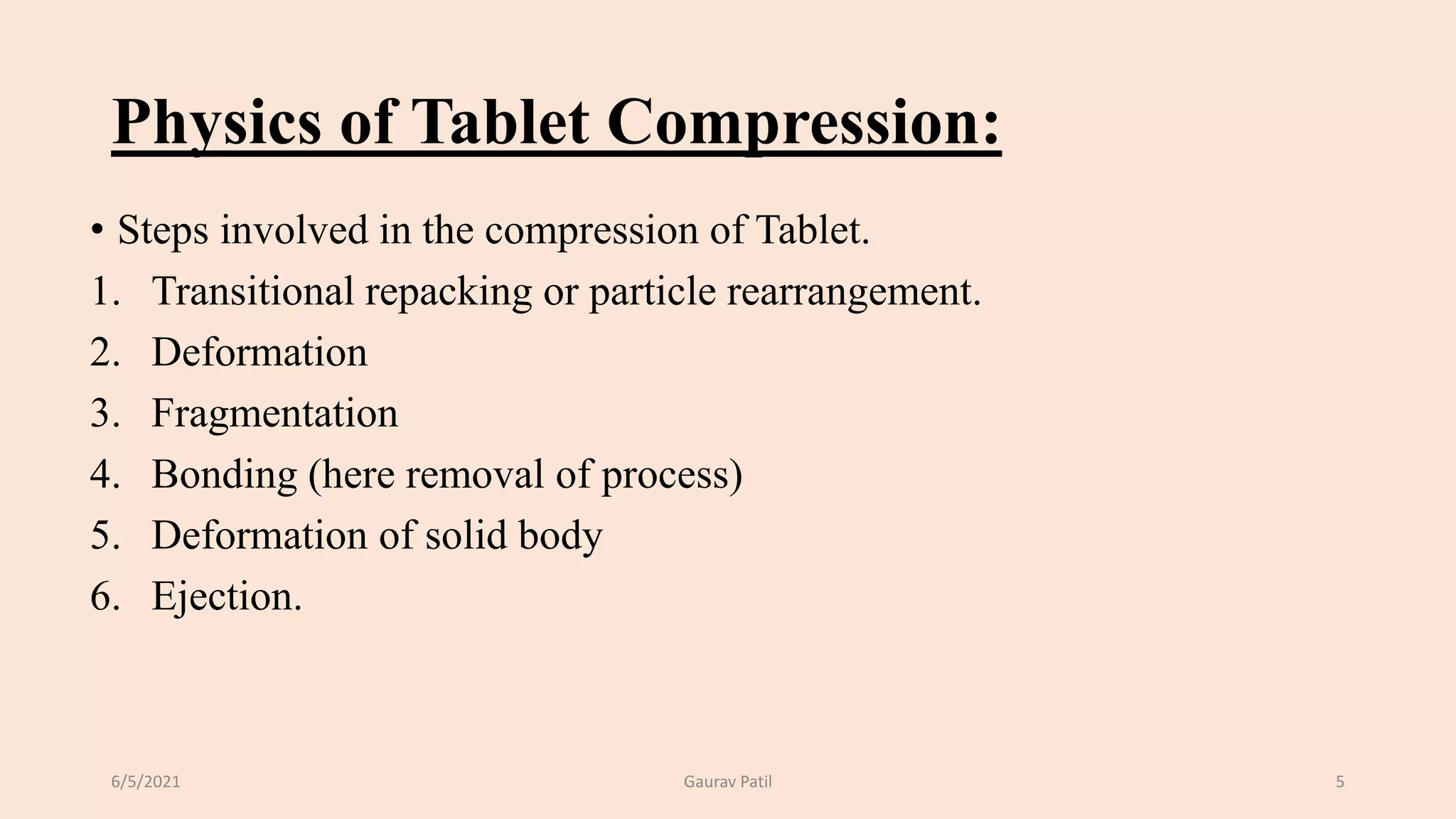 Compression and Compaction | PPTX