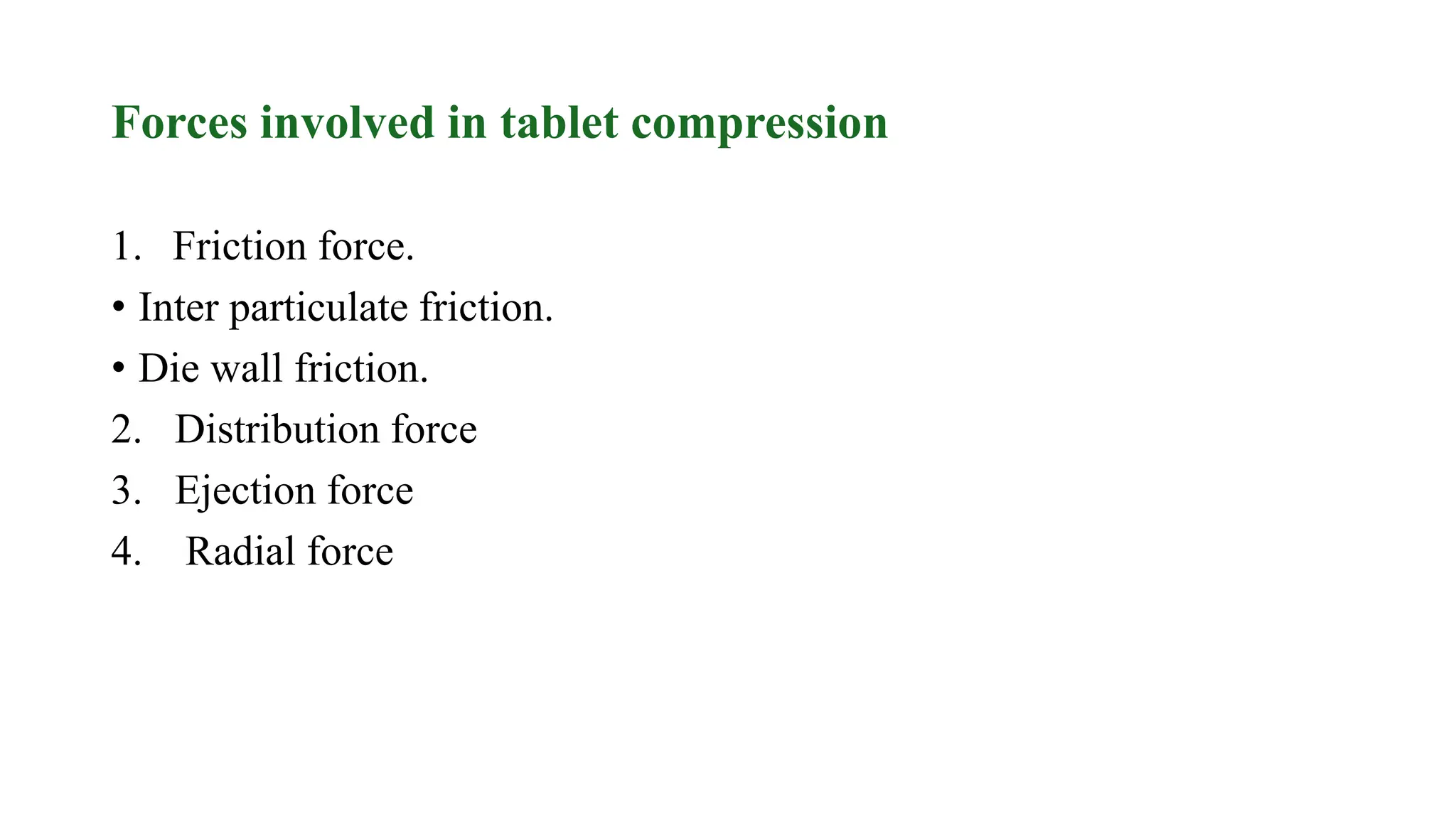 compression and compaction , physics of tablet compression | PPTX