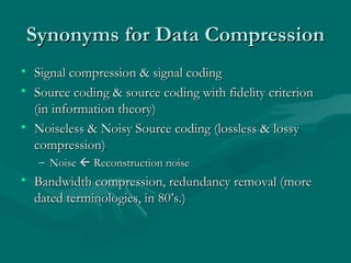 Compressionbasics | PPT