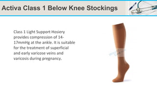 Compression below knee stockings hoisery | PPT