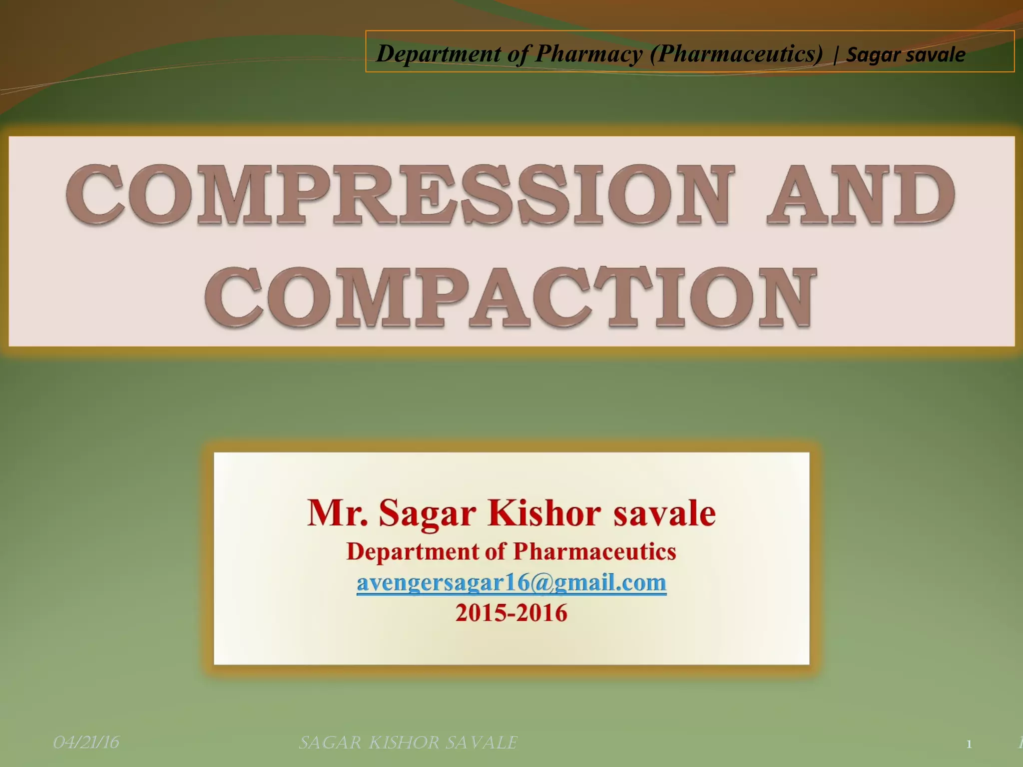 Compression and compaction | PPT