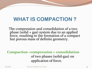 Compression and compaction | PPT