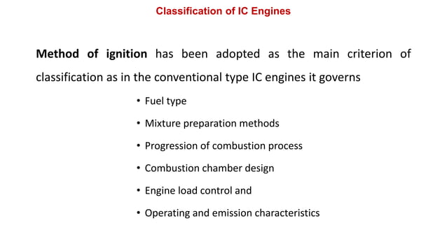 Fundamentals of Compression Ignition Engine | PPT