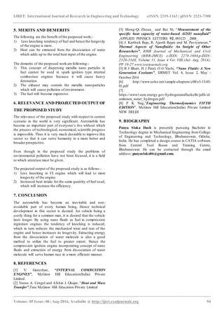 Compression ignition engine incorporating concept of | PDF