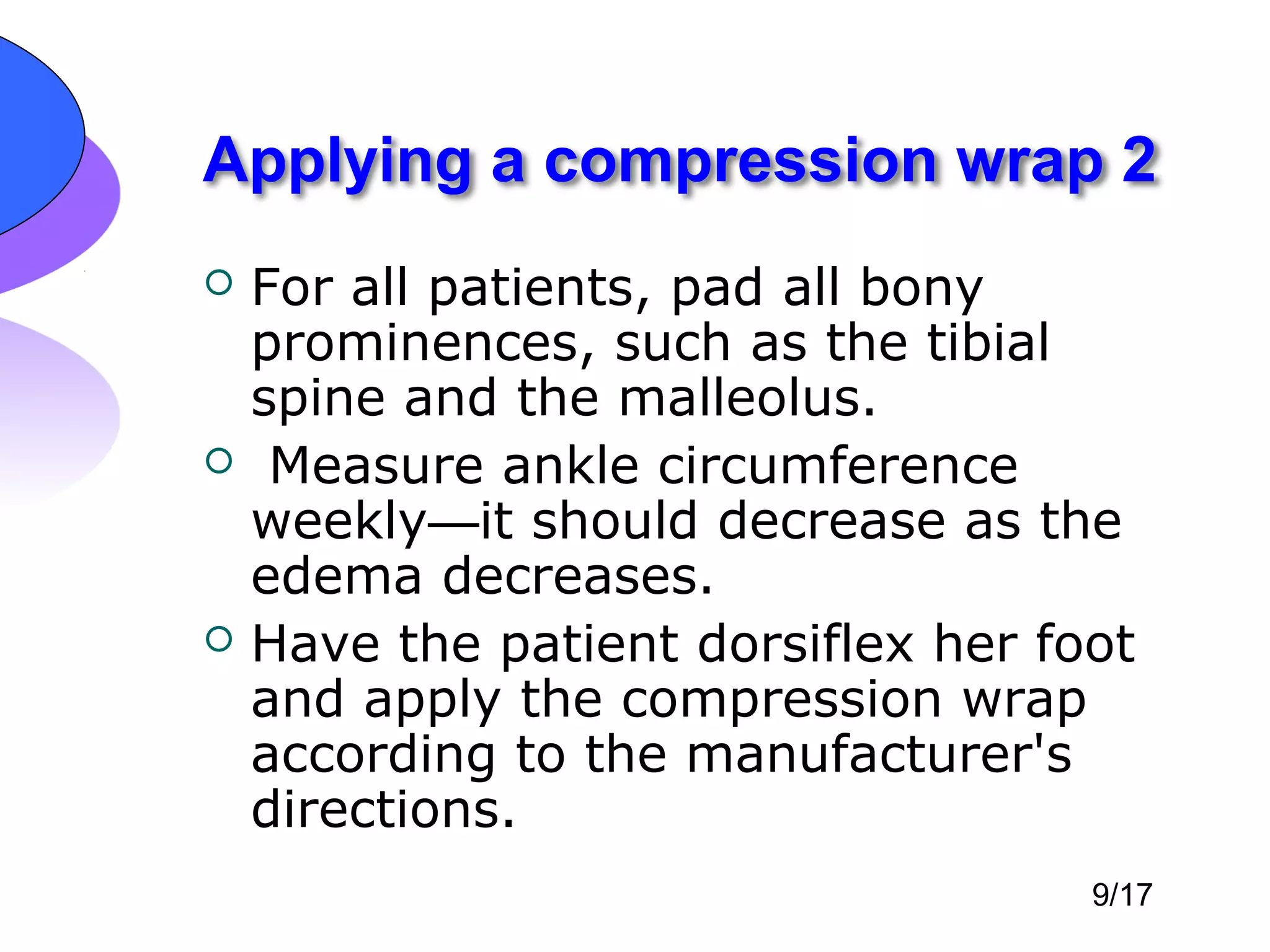 Compression & Leg Ulcers from www.maximedtherapy.com | First Aid | Injuries