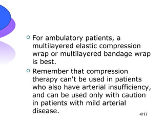 Compression & Leg Ulcers from www.maximedtherapy.com | First Aid | Injuries