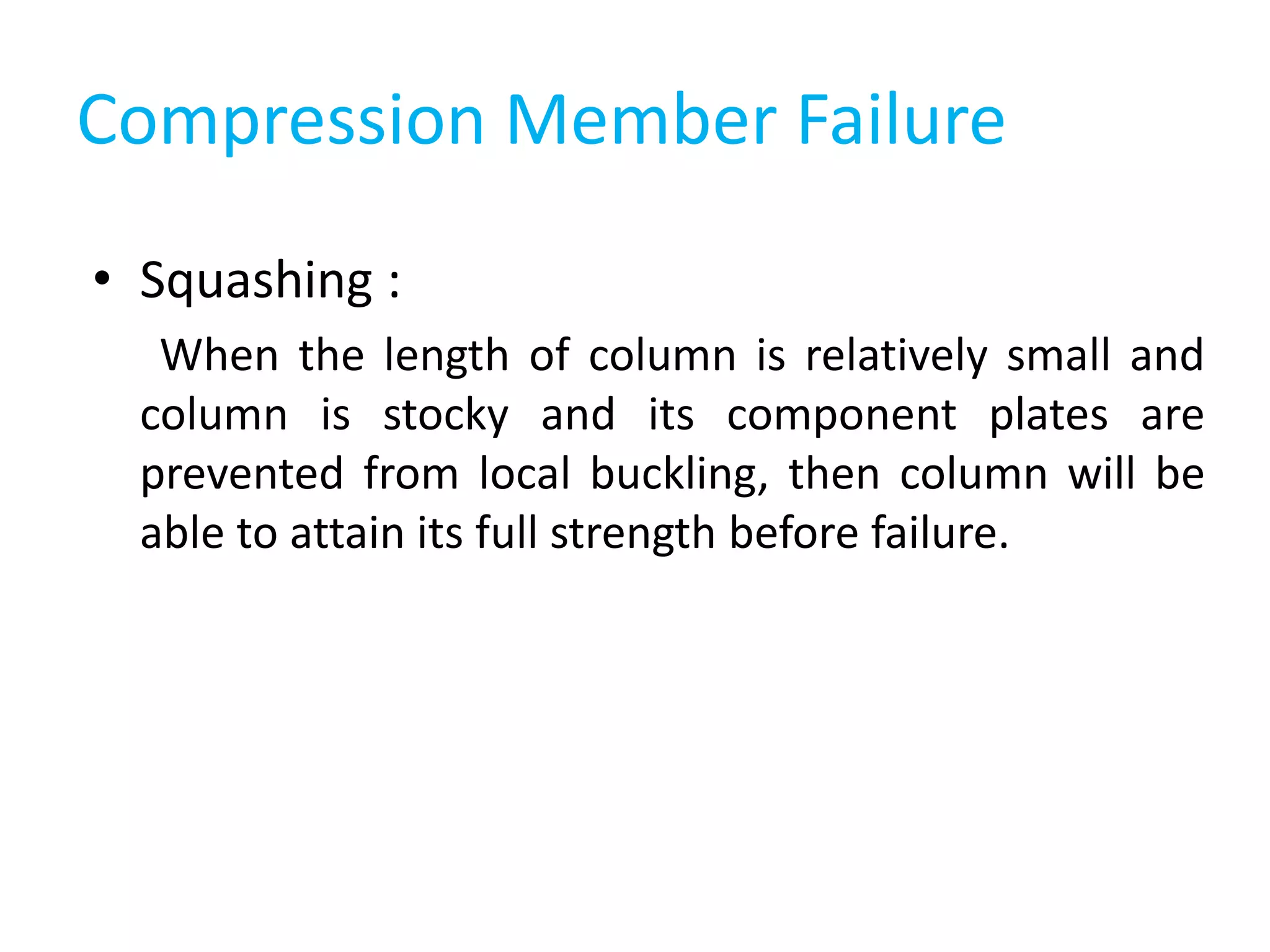 Compression member | PPTX