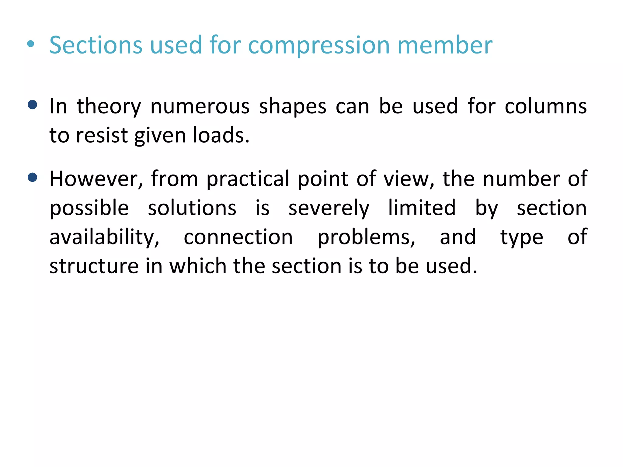 Compression member | PPTX