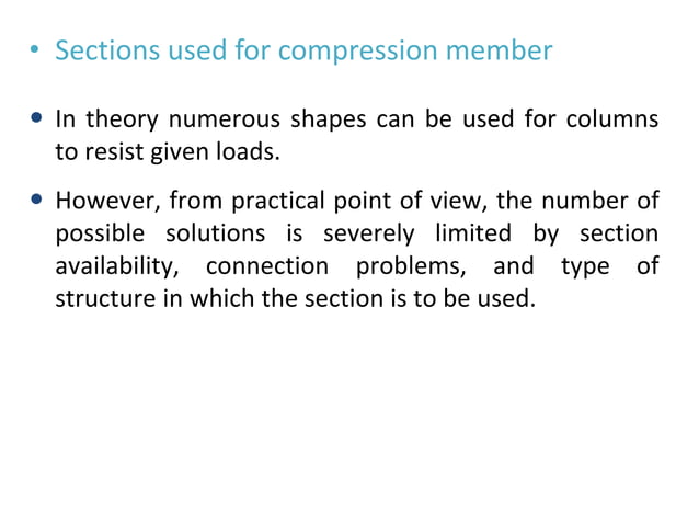Compression member | PPTX