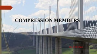design of compression member by yd patil | PPT