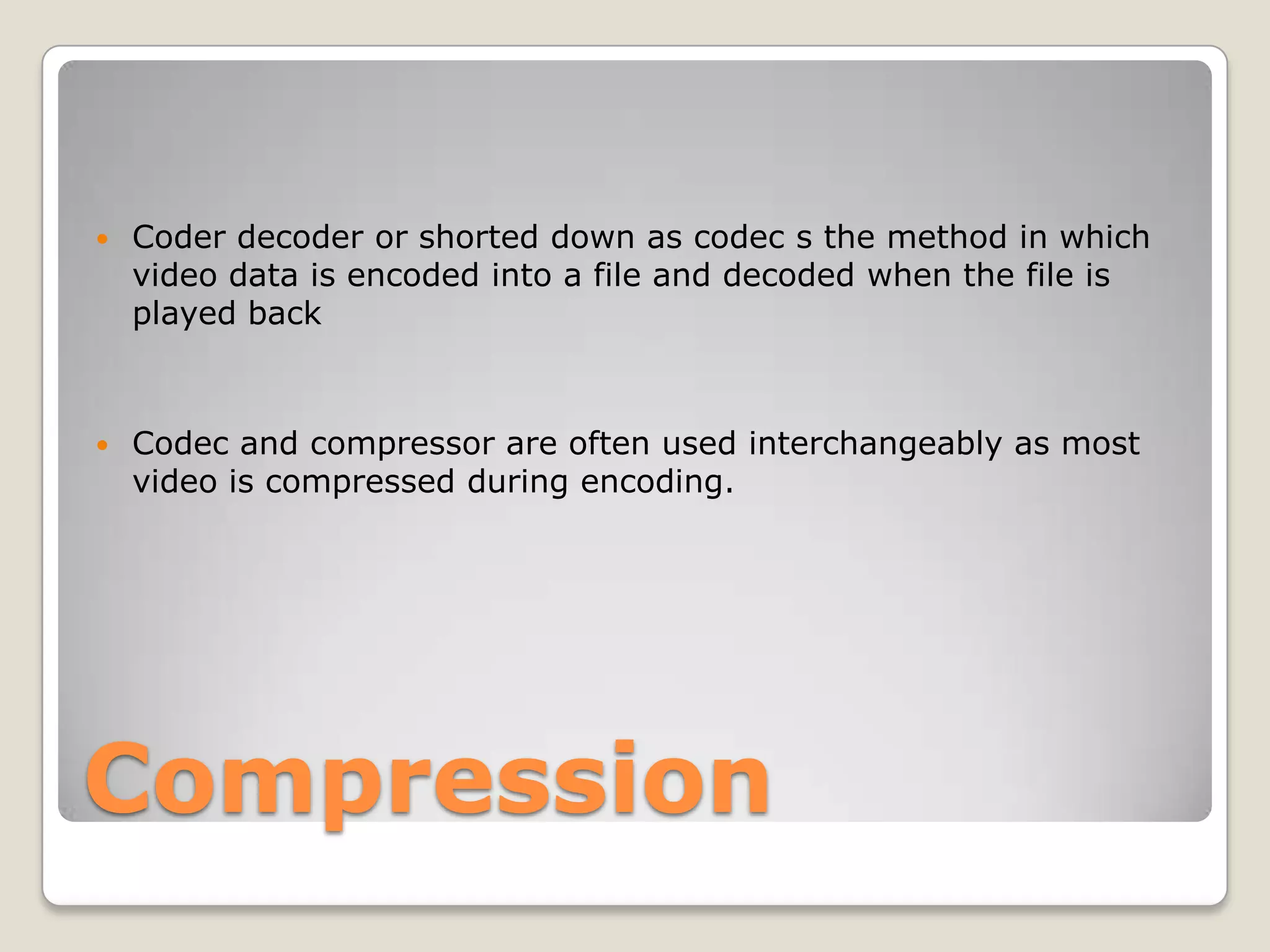 Compression powerpoint | PPT