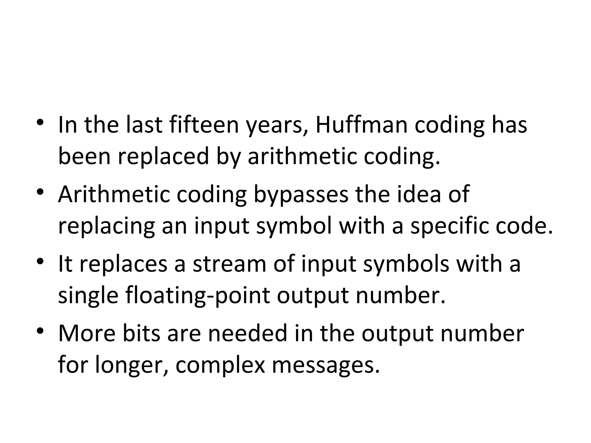 Compression techniques | PPT | Data Storage and Warehousing | Computing