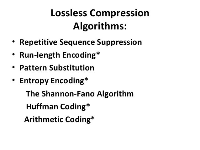 Compression Techniques 