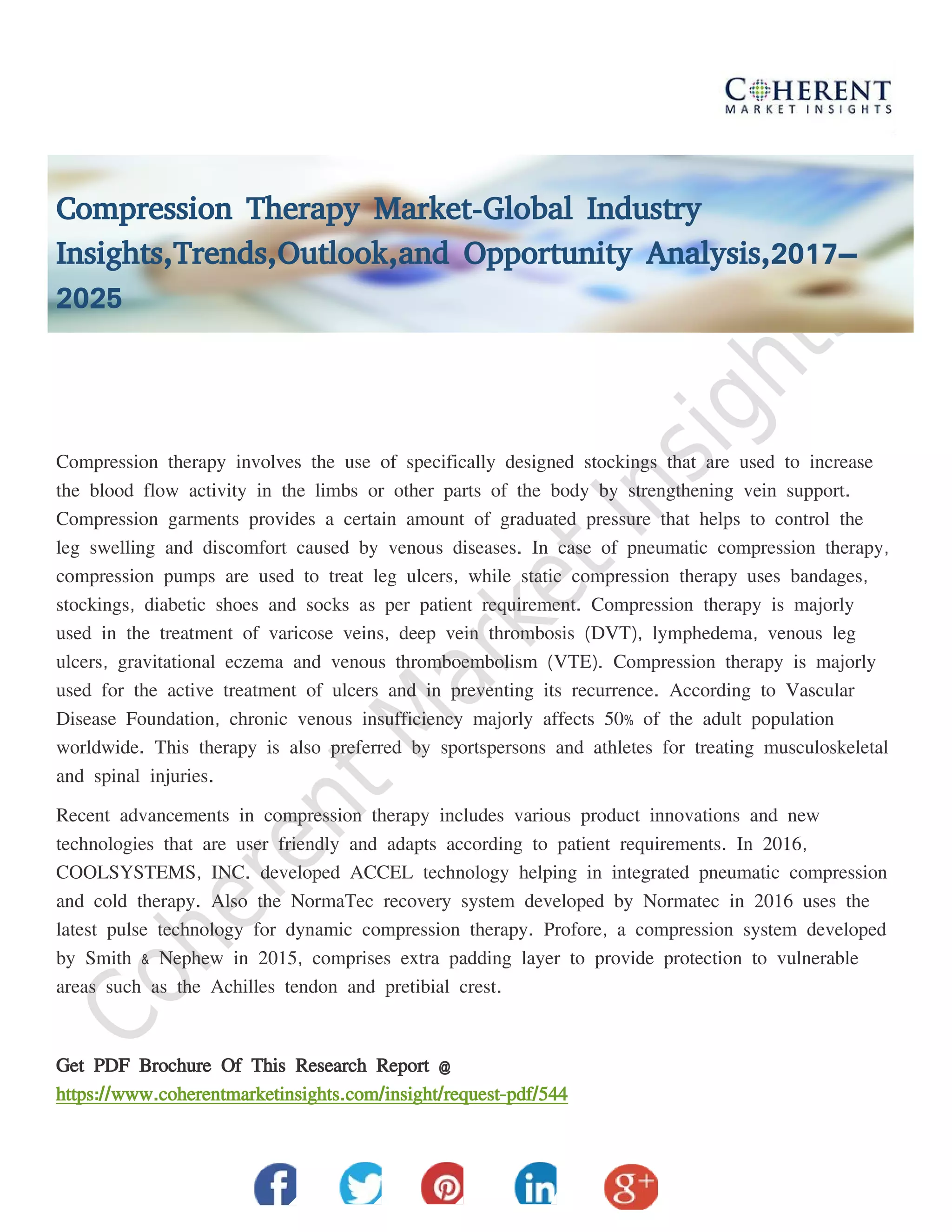 Compression therapy market | PDF