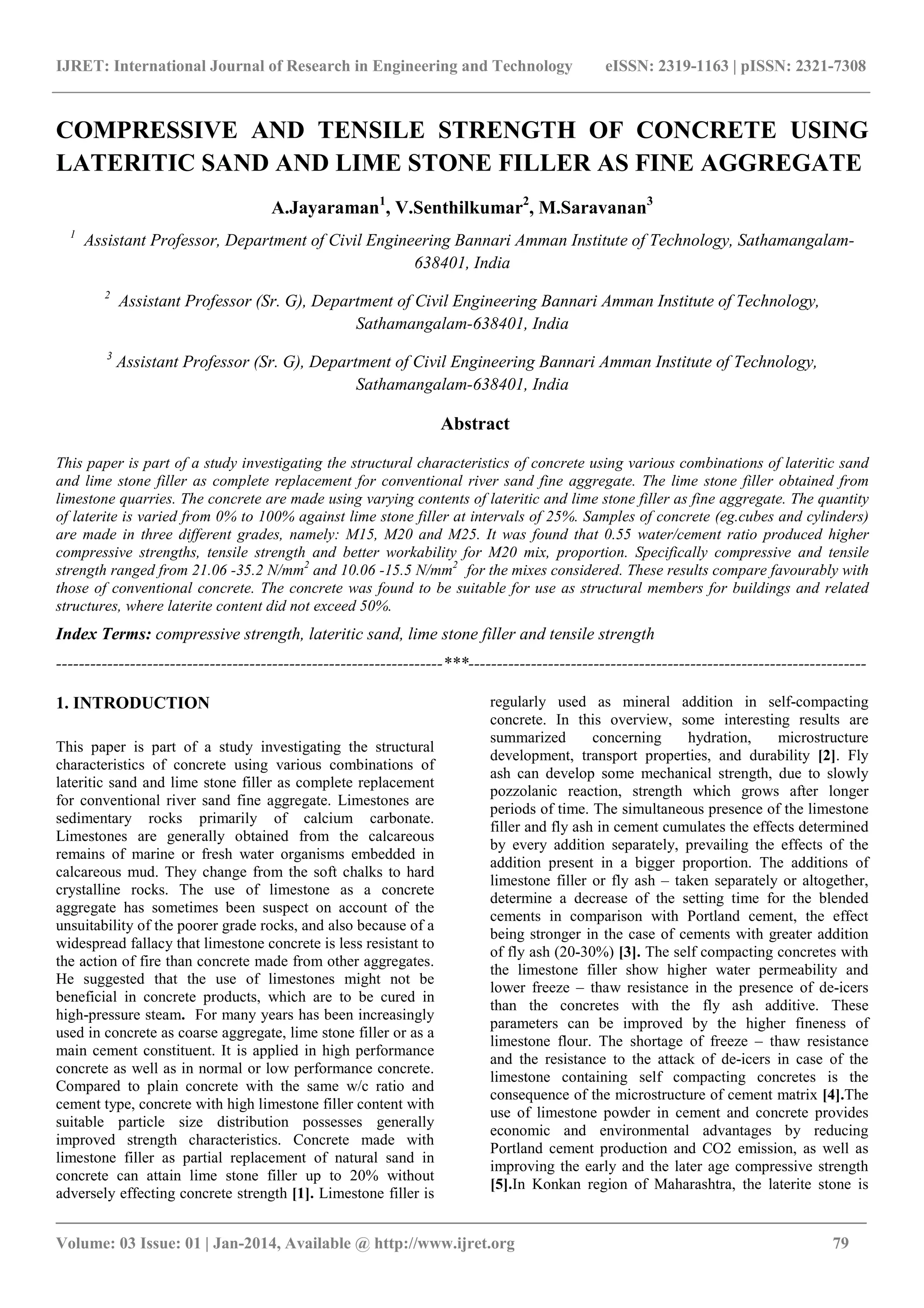 Compressive and tensile strength of concrete using | PDF