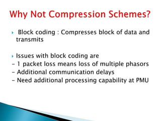 Compressive Sampling for Power System Synchrophasor data Communication | PPT