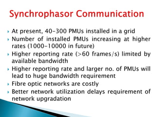 Compressive Sampling for Power System Synchrophasor data Communication | PPT