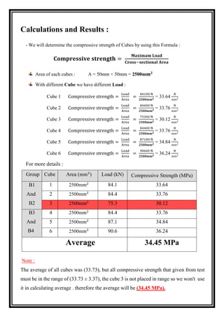 Compressive Strength of Hydraulic Cement Mortar | Jameel Academy | PDF