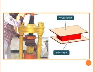 Compressive test of bricks | PPTX