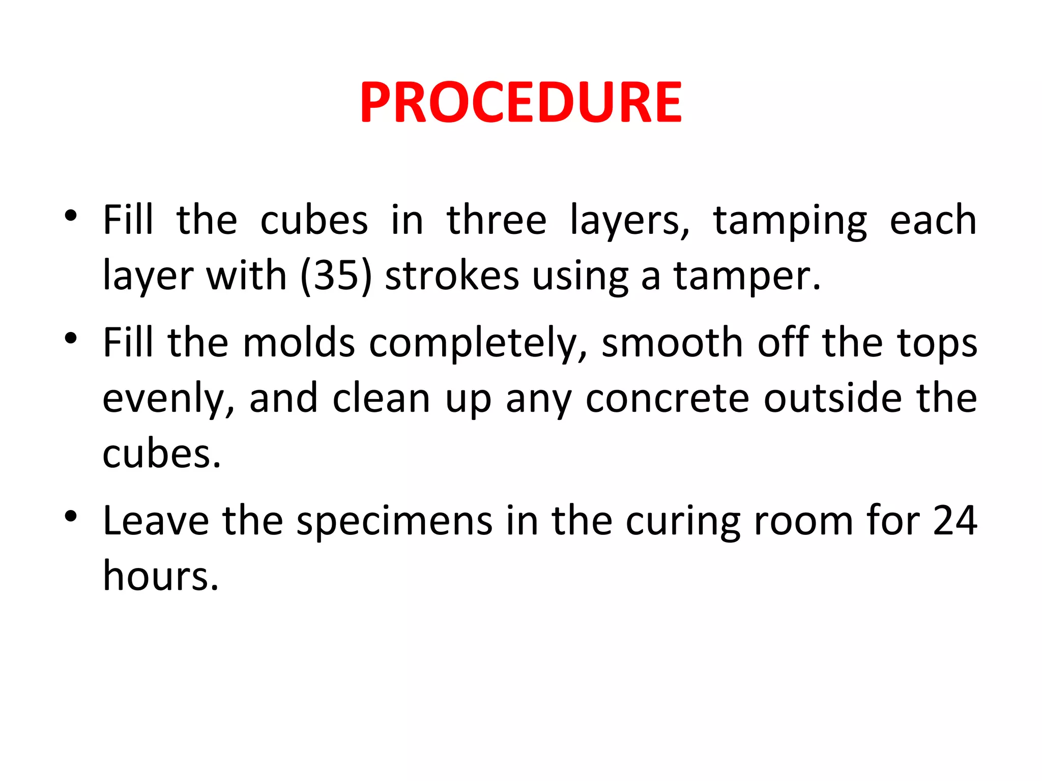 Compressive strength in concrete test | PPT