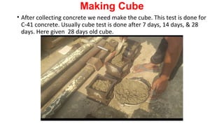Compressive strength of cube concrete specimens | PPT