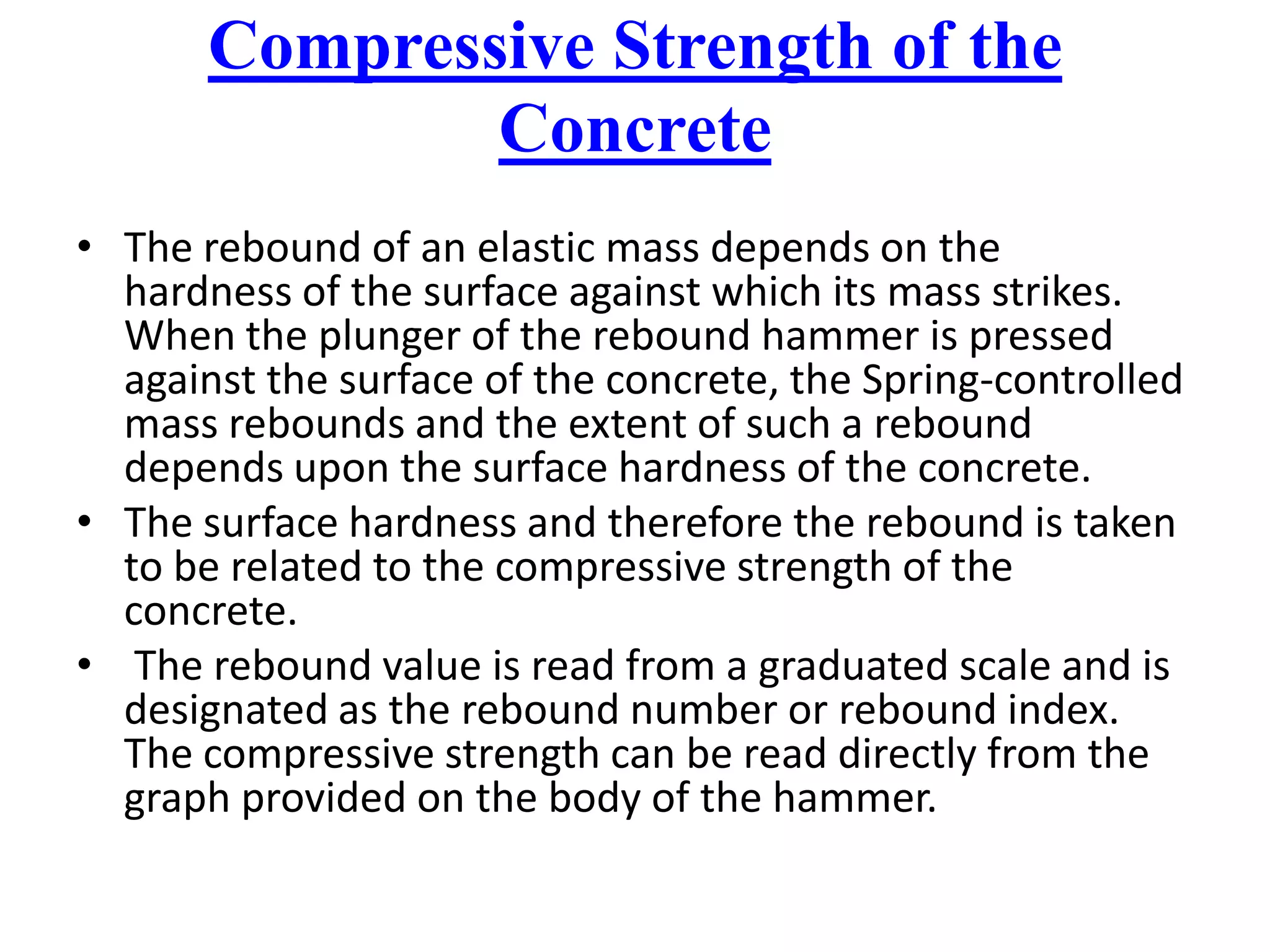 Compressive strength of the concrete | PPT