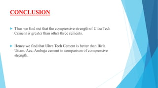 COMPRESSIVE STRENGTH TEST OF DIFFERENT CEMENTS.pptx