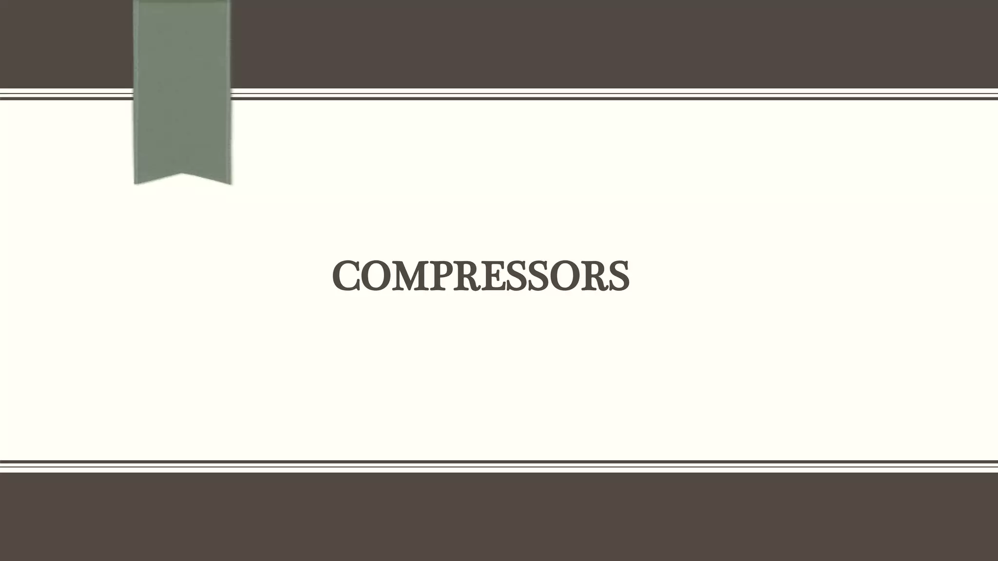 Compressor | PPT