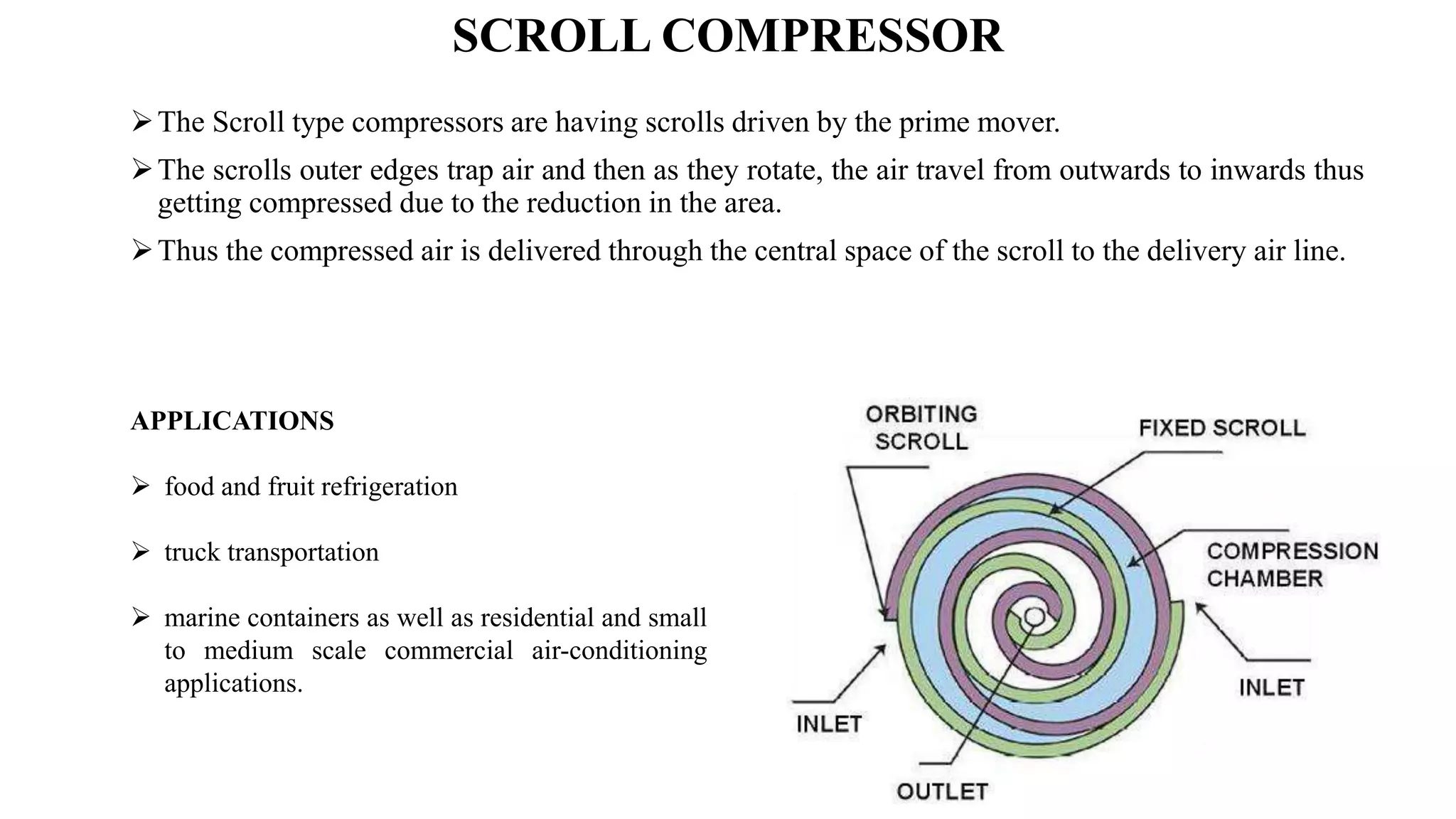 Types of compressor and application in oil and gas industry | PDF