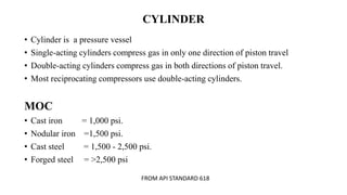 Types of compressor and application in oil and gas industry | PDF