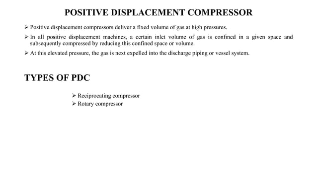 Types of compressor and application in oil and gas industry | PDF | Science