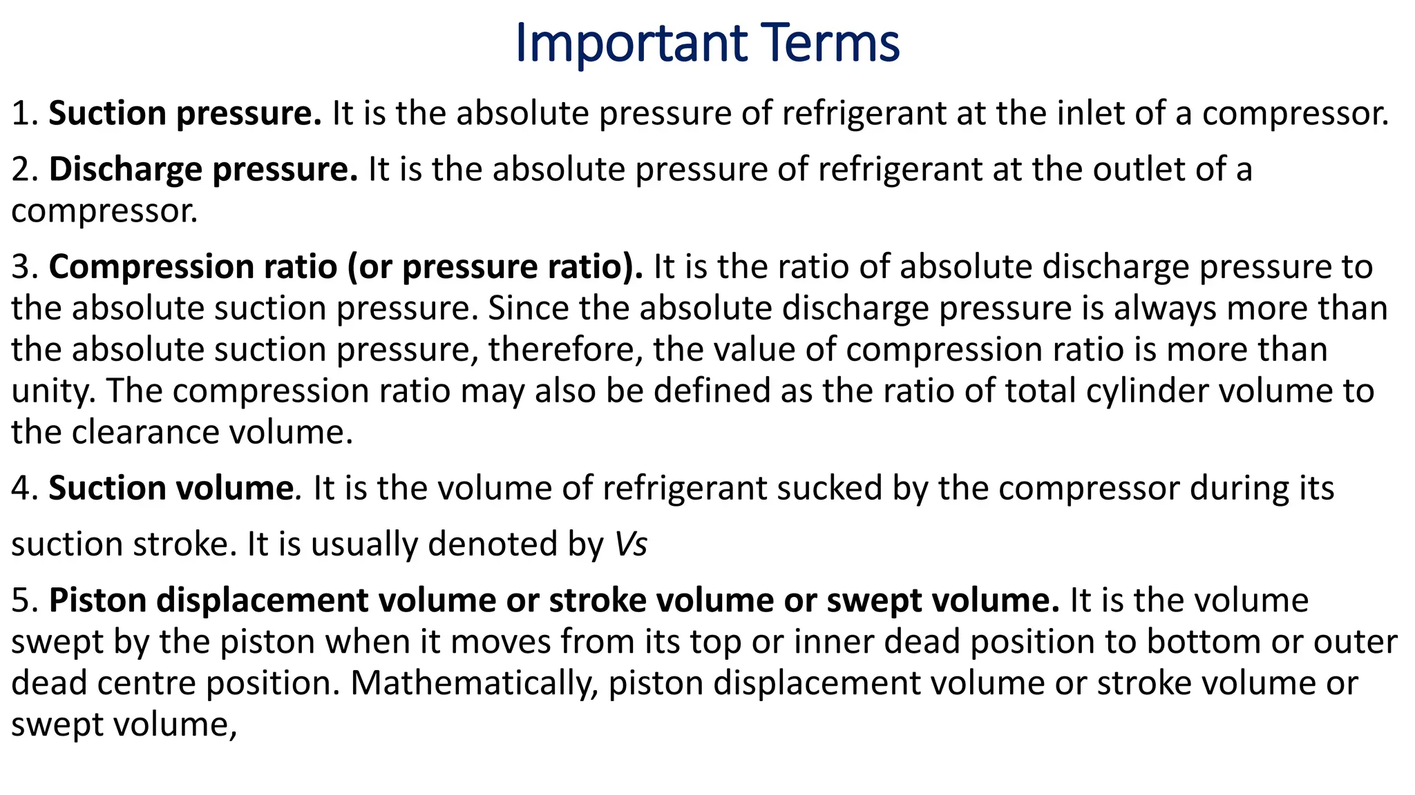 Refrigerant Compressors: Types and Numerical Insights | PPTX