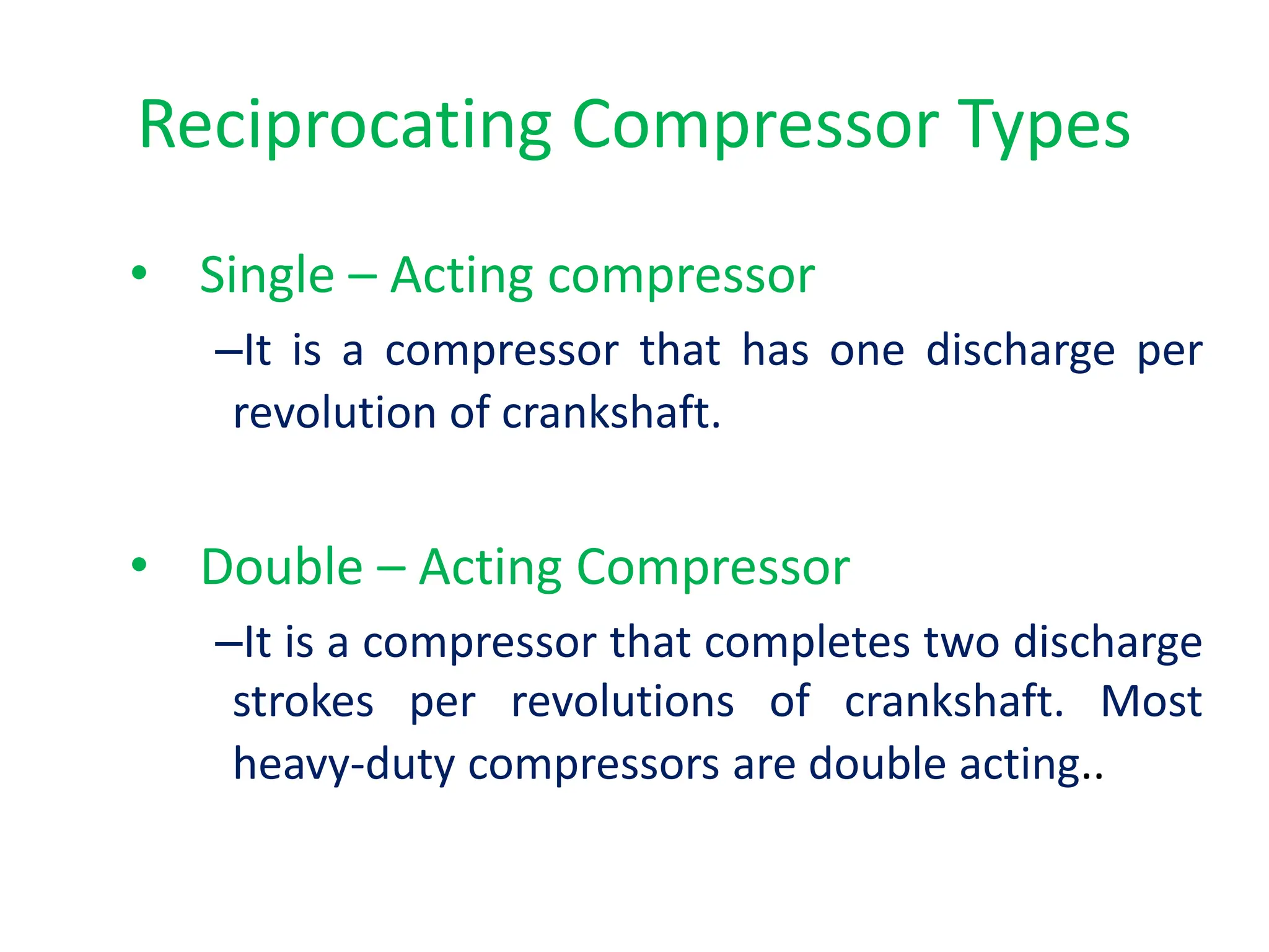 Compressor Presentation including all types | PDF