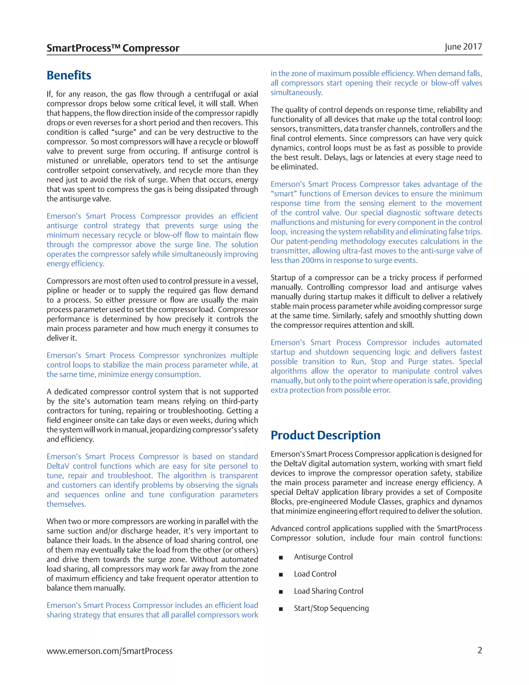 Compressor deltav | PDF