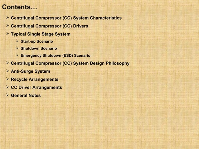 Centrifugal Compressor System Design & Simulation | PPT