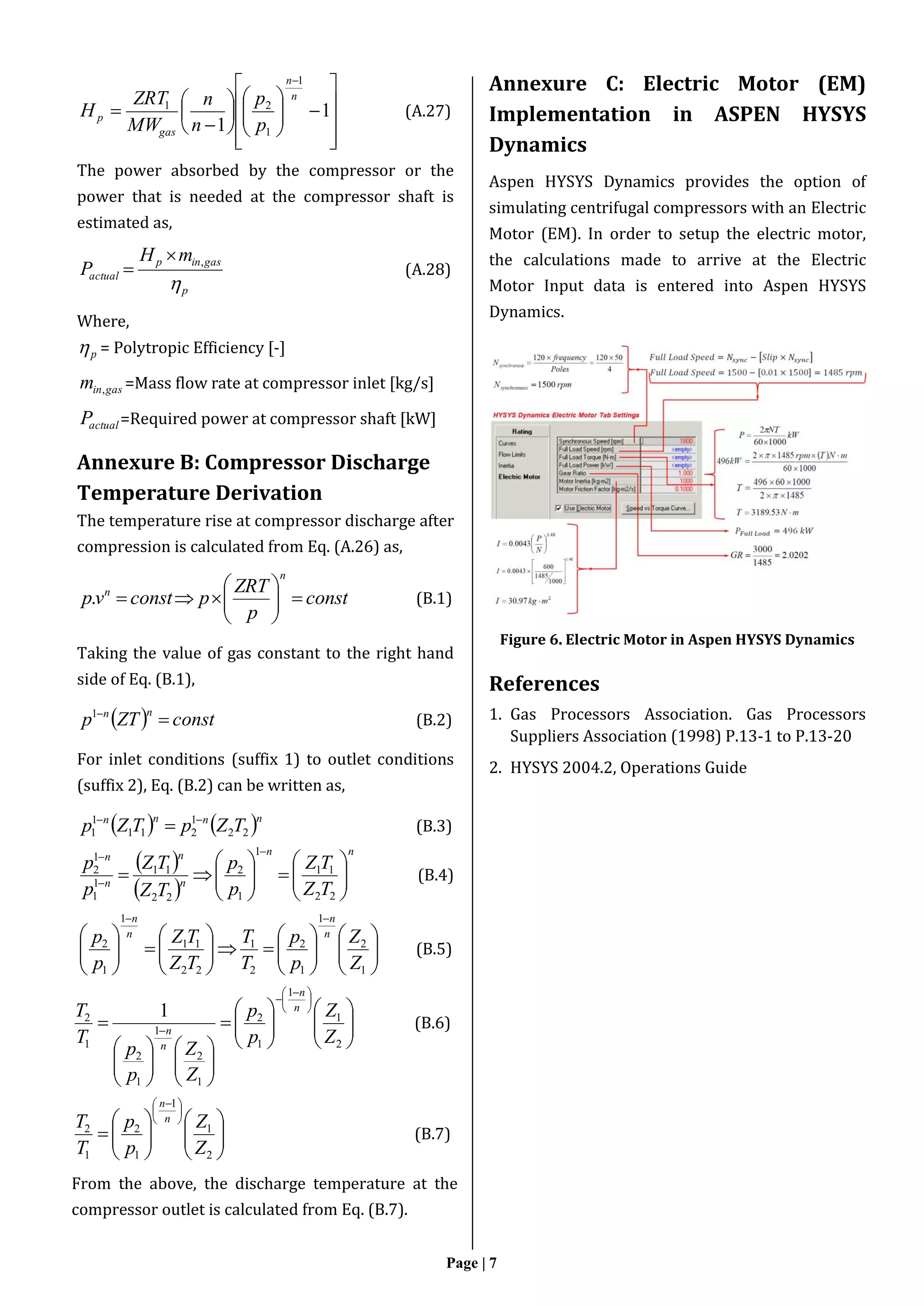 Gas Compressor Calculations Tutorial Pdf Chemistry Science