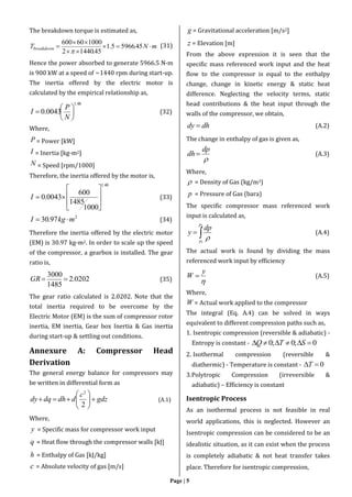 Gas Compressor Calculations Tutorial | PDF