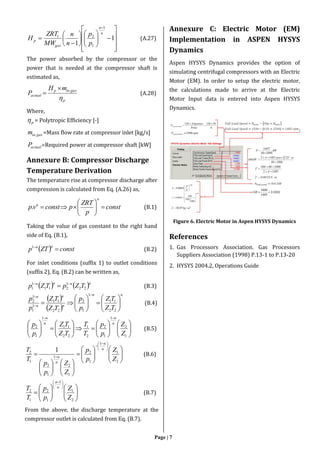 Gas Compressor Calculations Tutorial | PDF