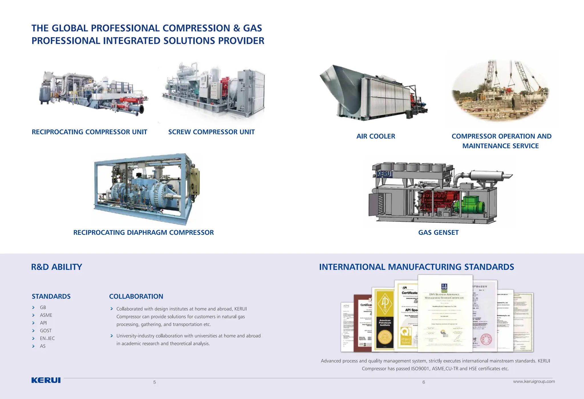 Natural Gas Compressor Equipment Services | PDF