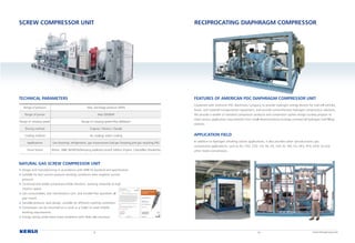 Natural Gas Compressor Equipment Services | PDF
