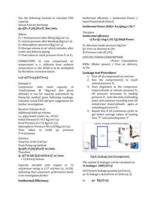 Compressor performance assessment and optimization | PDF