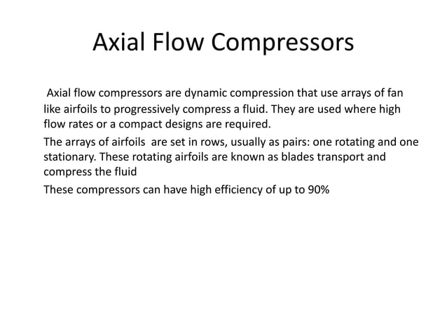 Compressor and Types | PPTX