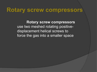 Compressors | PPTX