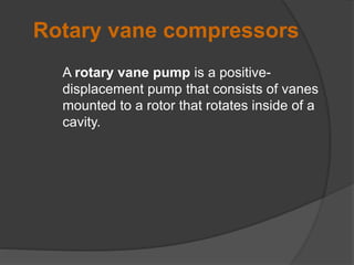 Compressors | PPTX