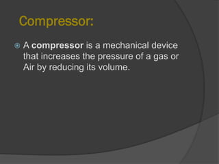 Compressors | PPTX