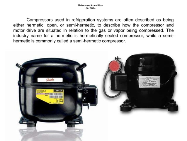 Compressors | PPTX