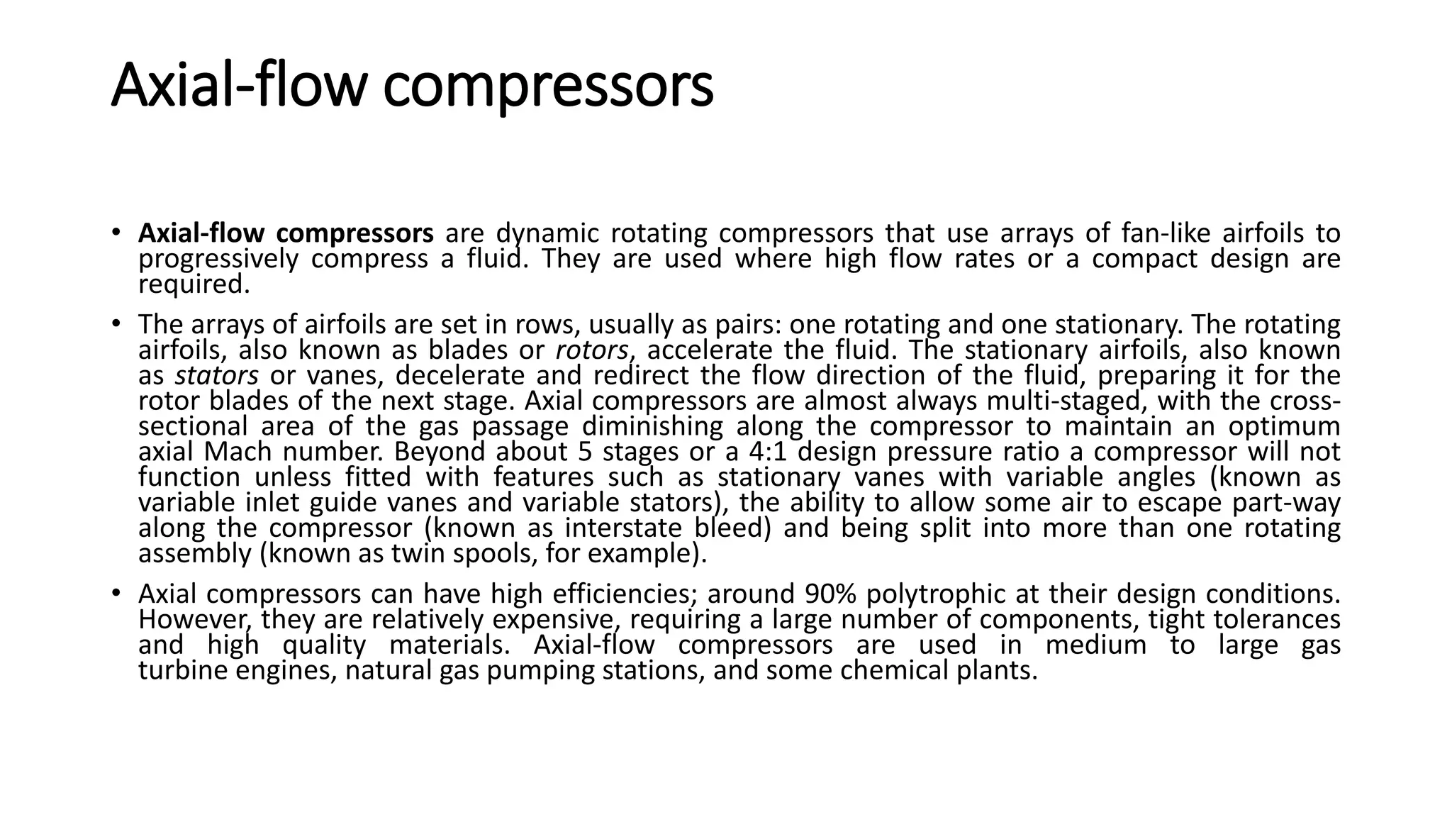 Compressors | PPTX