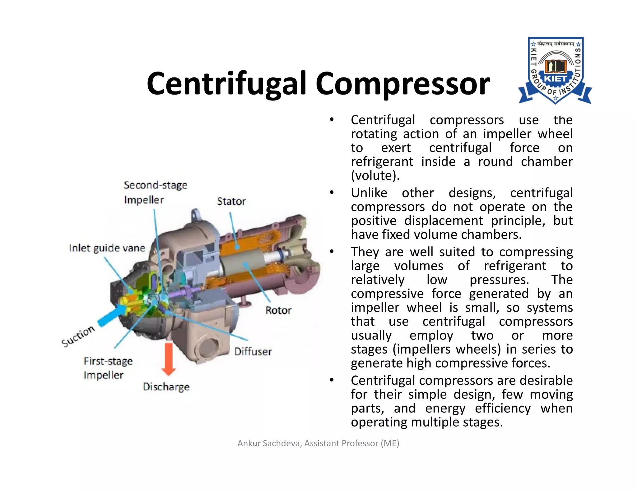 Compressors in Refrigeration | PDF